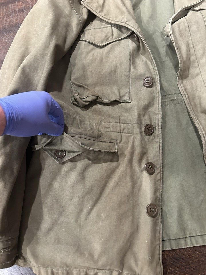 WWII Original M1943 Field Jacket Men’s M43 US Army Field Jacket | eBay