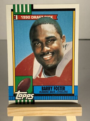 1990 Topps #174 Barry Foster Pittsburgh Steelers 1990 Draft Pick | eBay