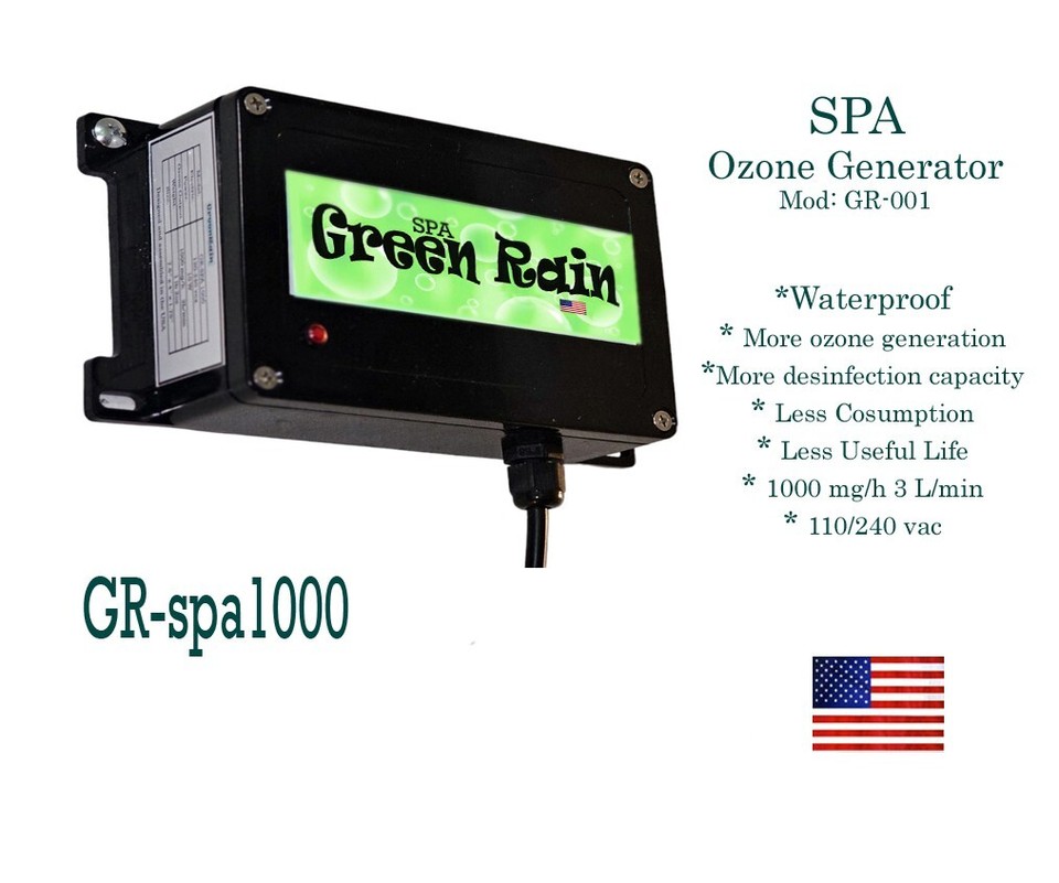 Ozone generator, spa, jacuzzi, water ozonator, waterproof, continuous ...