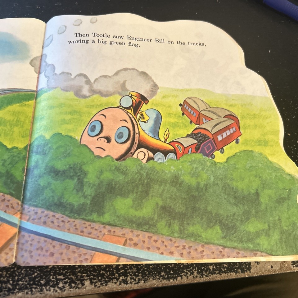 TOOTLE - golden shape book 1980. Paperback Edition. | eBay