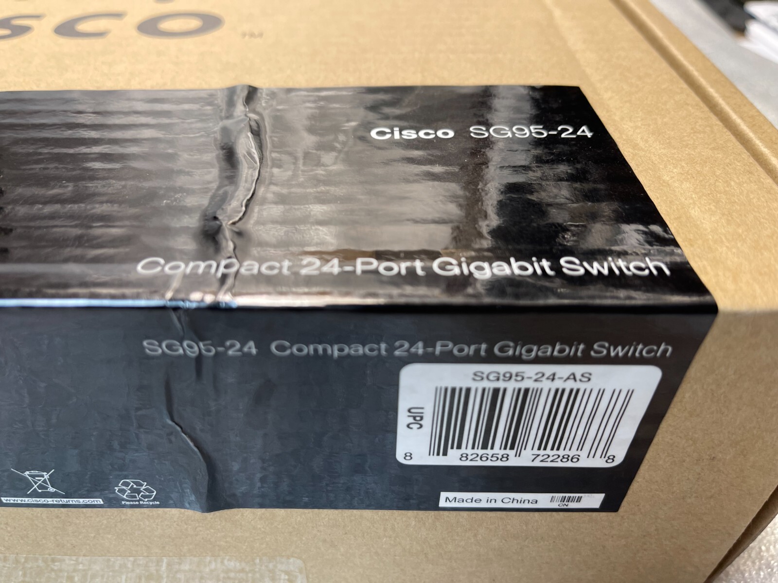 Lot of (3) Cisco 24-Port Gigabit Switch - SG95-24 w/ for sale online | eBay