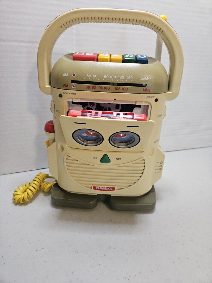 Toy Story MR MIKE PS 460 Rockin Robot PLAYSKOOL Mic Cassette Player ...