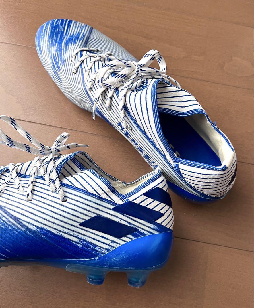 アディダス ネメシス 19.1 HG(ホワイト×ブルー)