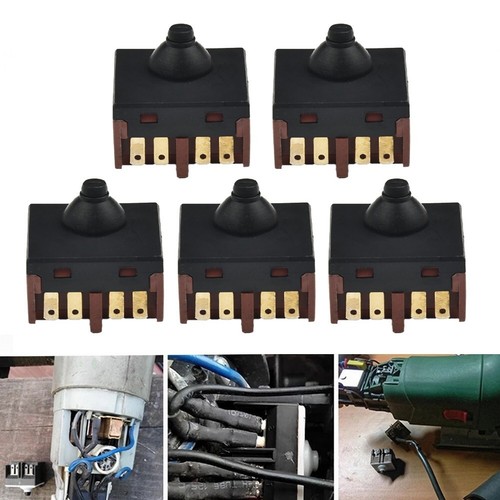 Performance enhancing 5pcs Replacement Push Button Switches for 100mm ...