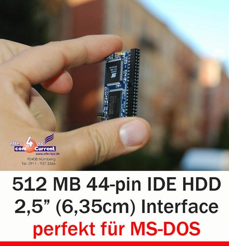 512MB Disc-On-Chip DOC Hard Drive Ideal for DOS for PC and Thinclient ...