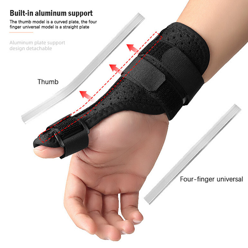 Trigger Finger Splint Support Brace Fracture Recovery Corrector Fix ...