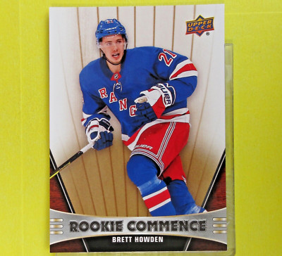 BRETT HOWDEN 2018-19 ROOKIE COMMENCE #RC-BH New York Rangers | eBay