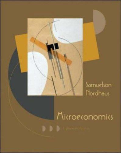 Microeconomics by Samuelson, Paul Anthony; Nordhaus, William D ...