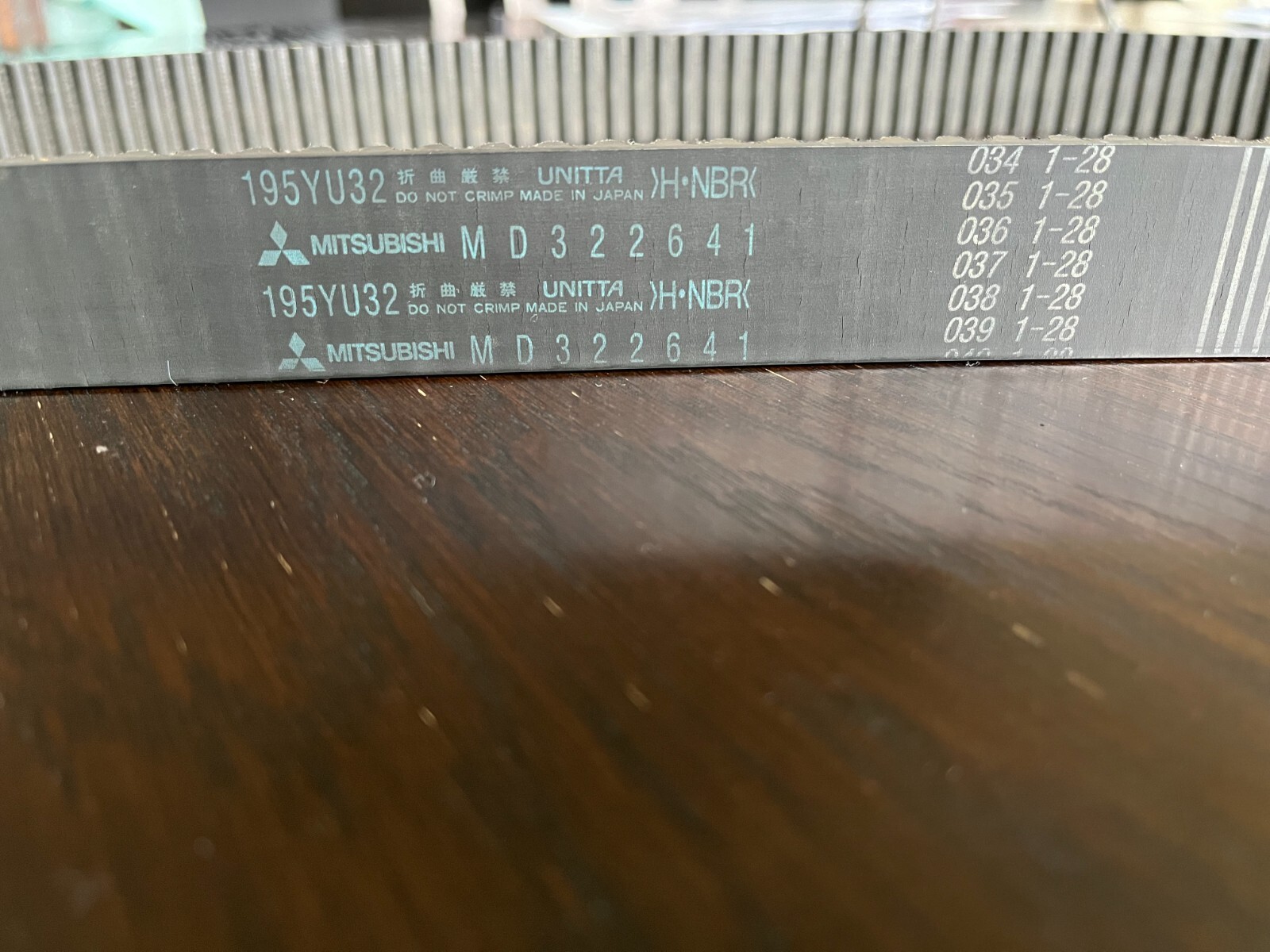 MD322641 Mitsubishi OEM Genuine Belt Valve Timing for sale online | eBay