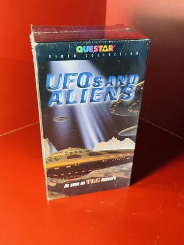 UFOs and Aliens VHS Box Set - Sealed - Jeri Ryan / UFO / Space / Star ...