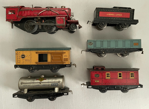 Lionel Jr. Pre-War 027 Gauge 1681E Freight Set of 6 Pieces | eBay
