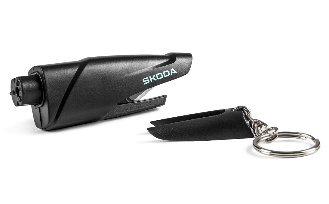 GENUINE Skoda Rescue Keyring 6U0087010 | eBay