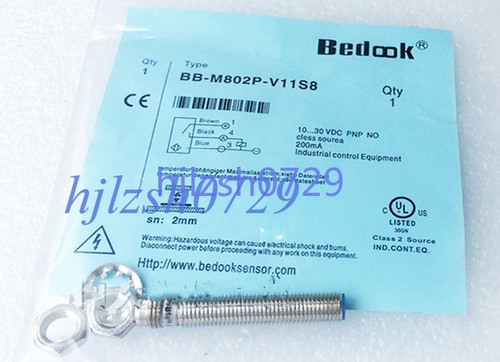 1pc New Bedook proximity switch sensor BB-M802P-V11S8 | eBay