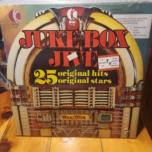 K Tel Juke Box Jive 25 Hits 1st Press Sealed Canada Promo | eBay