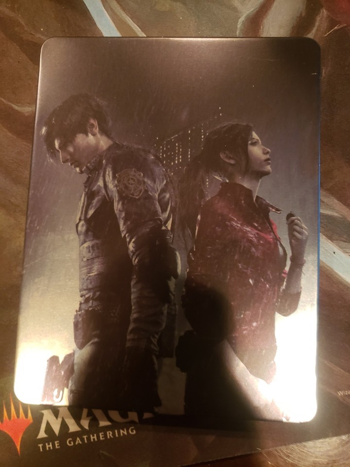 Custom Resident Evil 2 Steelbook Biohazard Re2 | eBay