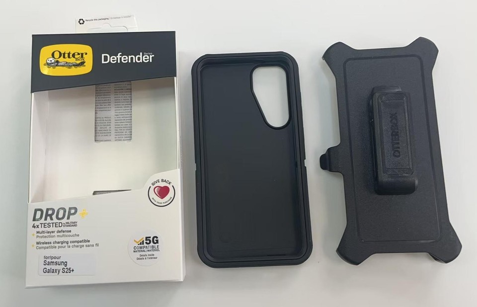 OtterBox Defender Series Case With Belt Clip For Samsung Galaxy S25 ...