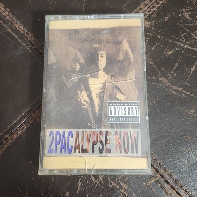 2pacalypse Now by 2Pac Tupac Cassette Tape 1991 Rap Album Interscope ...