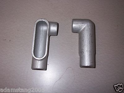 CROUSE HINDS LOT OF 2 LL27 LL 27 CONDULET 3/4" LL OUTLET BOX RIGID 6.5 ...