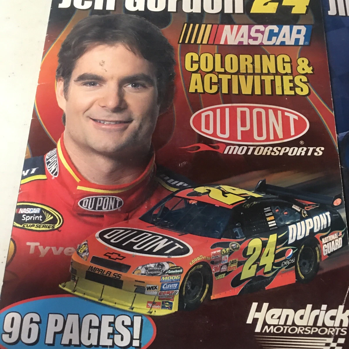 Nascar Coloring Pages Jeff Gordon