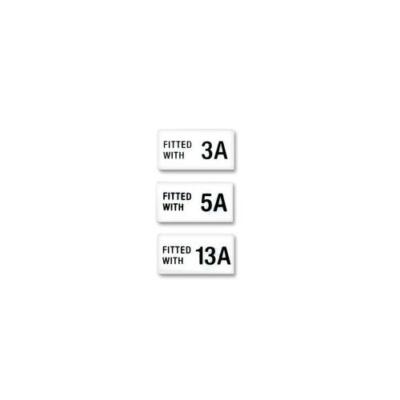 P500FL - FUSE LABELS FOR PLUGS, 500PK | eBay UK
