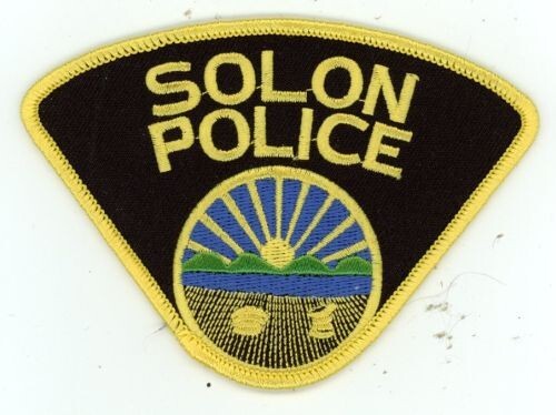 OHIO OH SOLON POLICE NICE SHOULDER PATCH SHERIFF | eBay