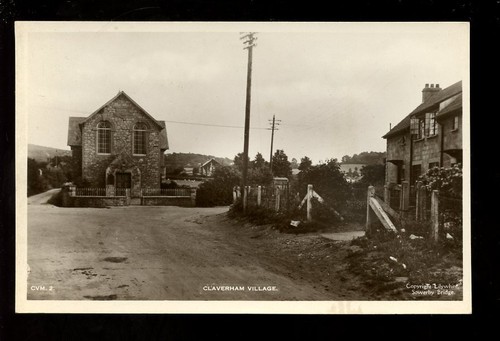 Somerset CLAVERHAM Village Lilywhite early RP PPC | eBay