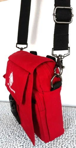 Princess Cruises ~ Shoulder Bag Crossbody Travel Belt-Purse ~Nylon Red ...