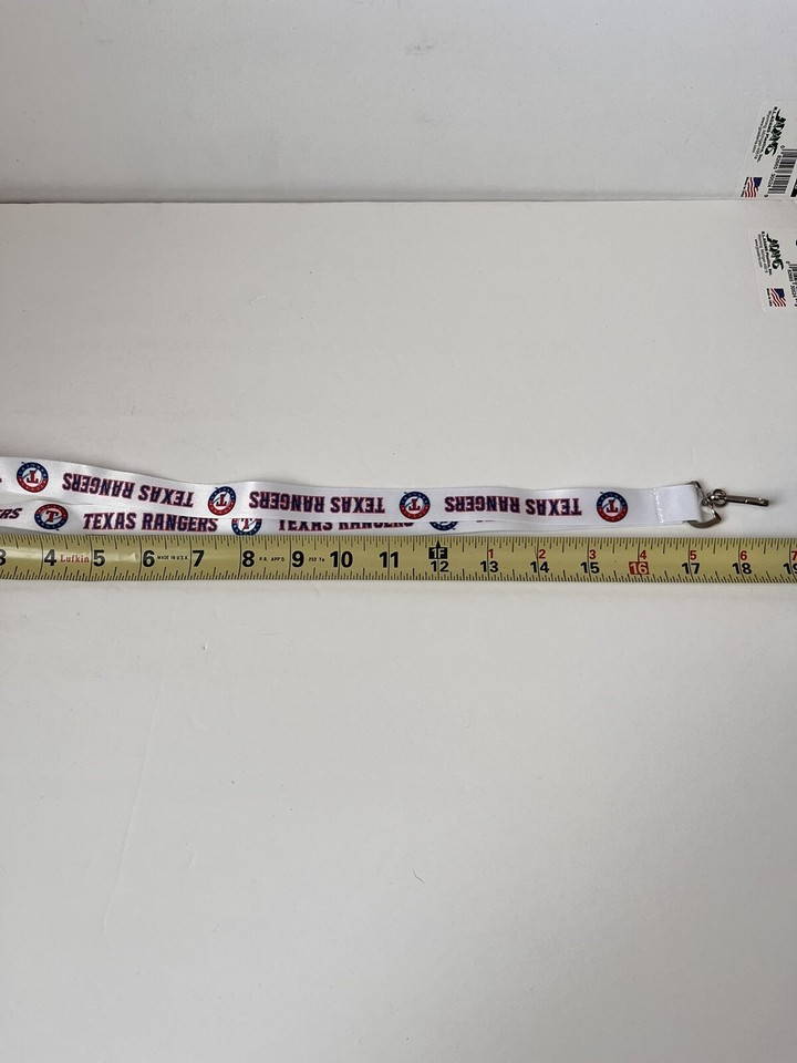 Texas Rangers MLB Lanyard Clip Neck Tag Team Keychain ID Keys Ticket ...