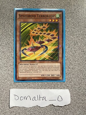 Yugioh Speedroid Terrortop SP17-EN022 Starfoil Rare 1st Edition NM/VLP ...