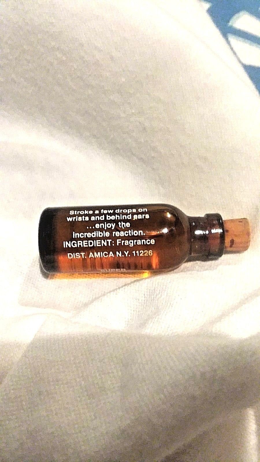 Vintage Collectors AMICA NAKED MUSK Oil 1/6 oz 1970s Musk Oil Perfume ...