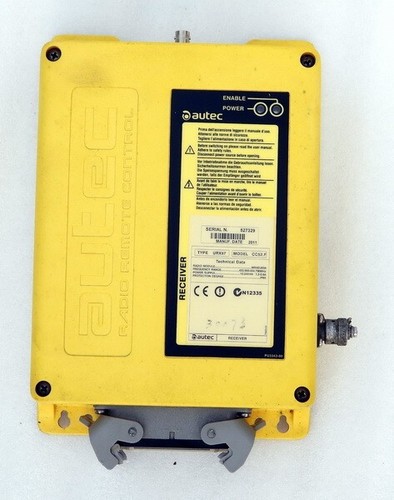 AUTEC RECEIVER TYPE URX97 MO. CC52.F RADIO MODULE MRXEU03A FREQ. 433.05 ...