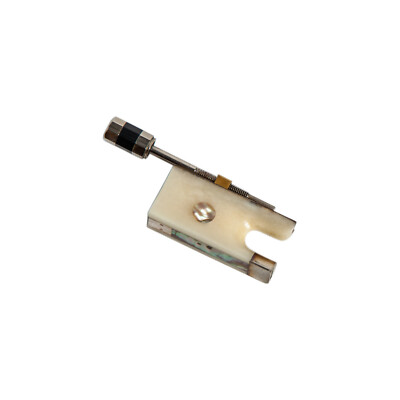 4/4 Full Size Violin Bow Frog Pearl Eye White Ox Horn Bow Frog | eBay