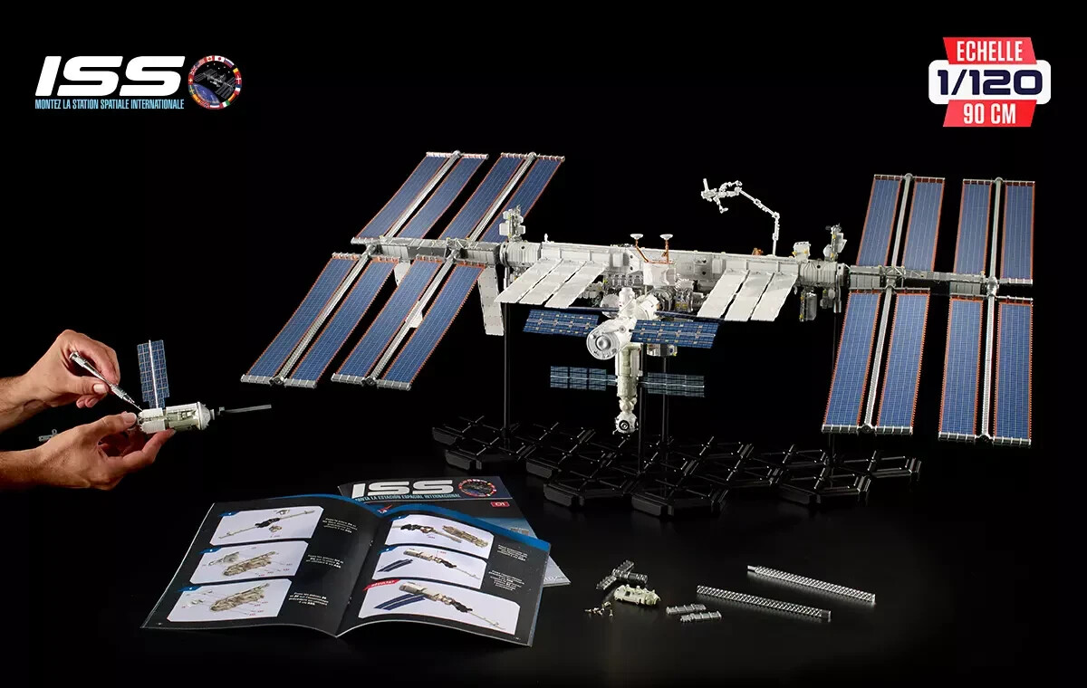 International Space Station Diagram The International Space Station Is