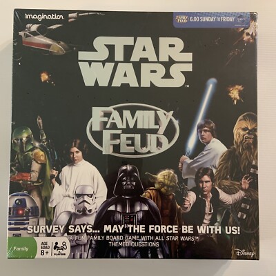 Family Feud - Star Wars Edition Board Game (2017) New/sealed | eBay ...