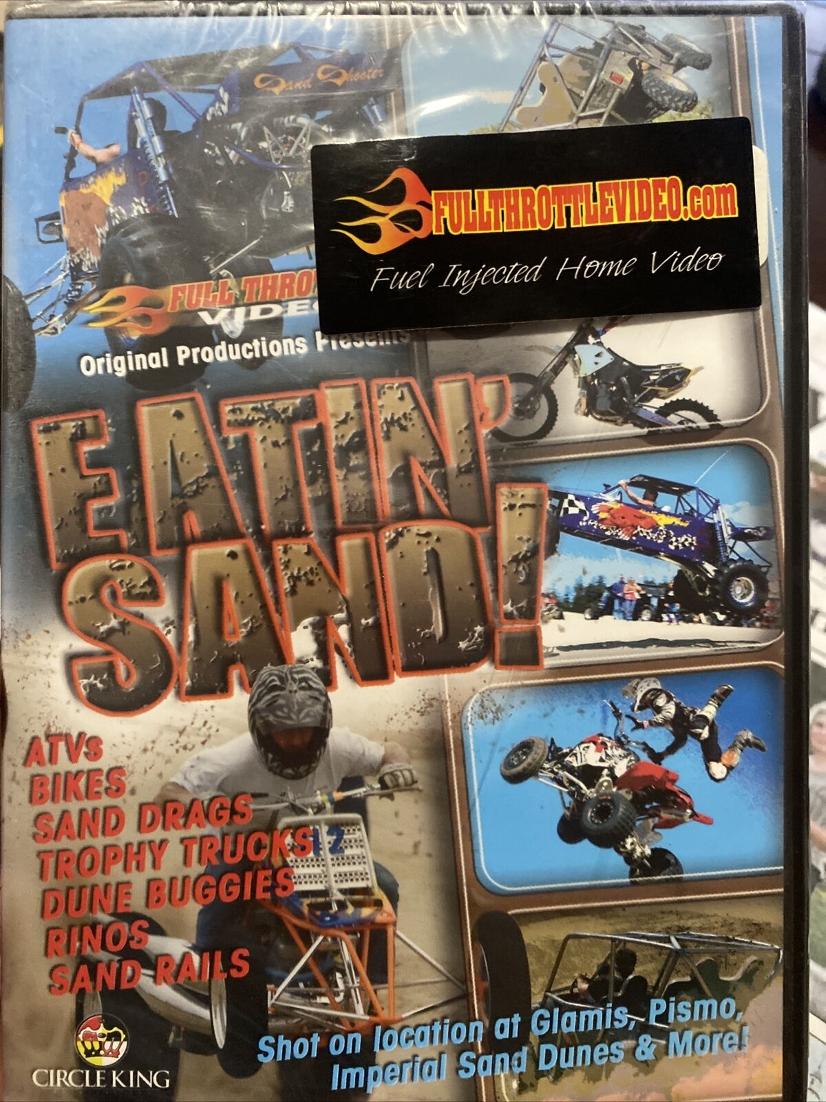 Eatin' Sand! DVD. ATVs, Bikes Sand Drags. Sealed 4M 11929815002| eBay