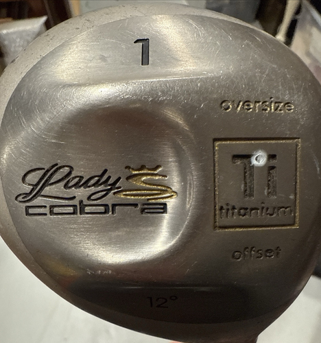 King Cobra Oversize offset Ti Driver 12° Ladies Driver. Ladies Flex ...