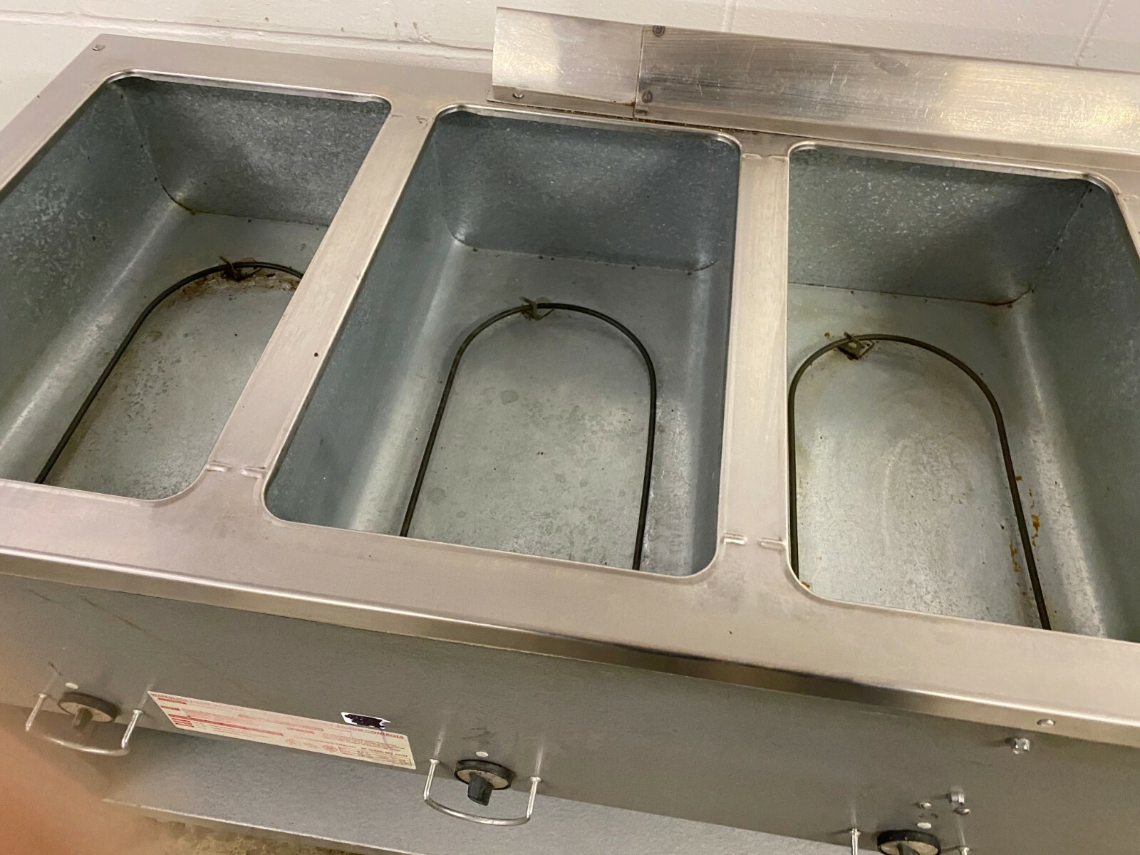 Steam Table Duke 5 Well 72 Inch Waterless Buffet 240 Volts 1 Ph Tested ...