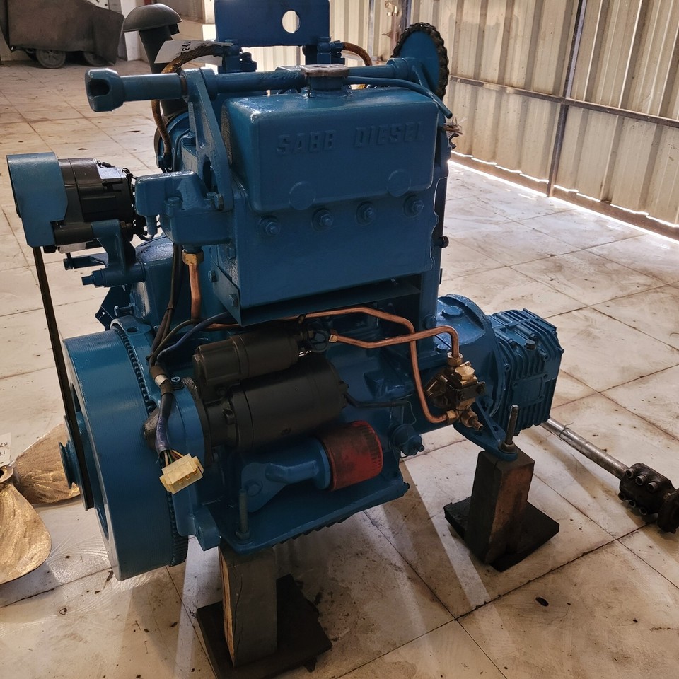 Sabb 2 JHR inboard Marine Diesel Engine from lifeboat Used Good - Ship ...