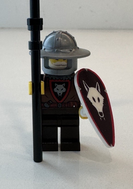 71 Lego Wolfpack Full Army Knight Mini Figures With Custom Shields And ...