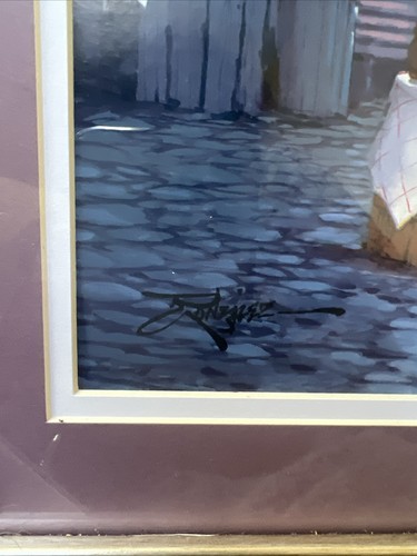 Disney Fine Art ( Framed ) - Beautiful Night - 18x14 Lithograph - Rodel ...