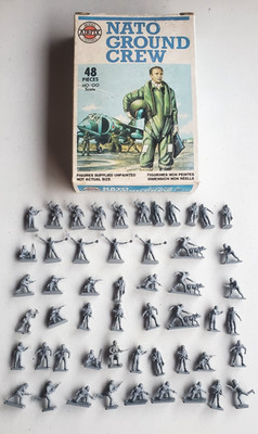 🟢 SOLDATINI 1:72 AIRFIX SCALE HO/OO NATO GROUND CREW SET 48 PZ. ? | eBay