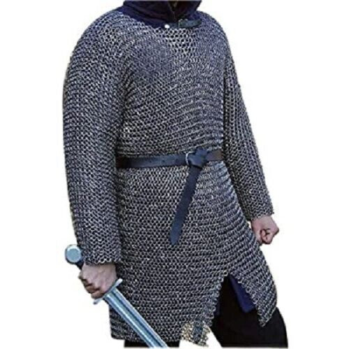 Flat Riveted with flat Washer Chainmail Shirt, Large size Chainmail | eBay