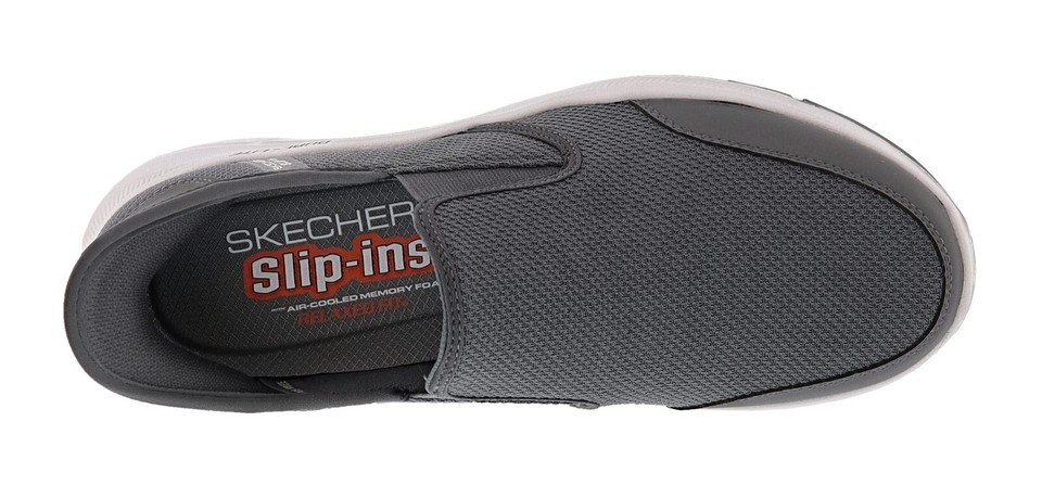 SKECHERS MEN'S SLIP-INS RF: EQUALIZER 5.0- DRAYZE 232926/CHAR WALKING ...