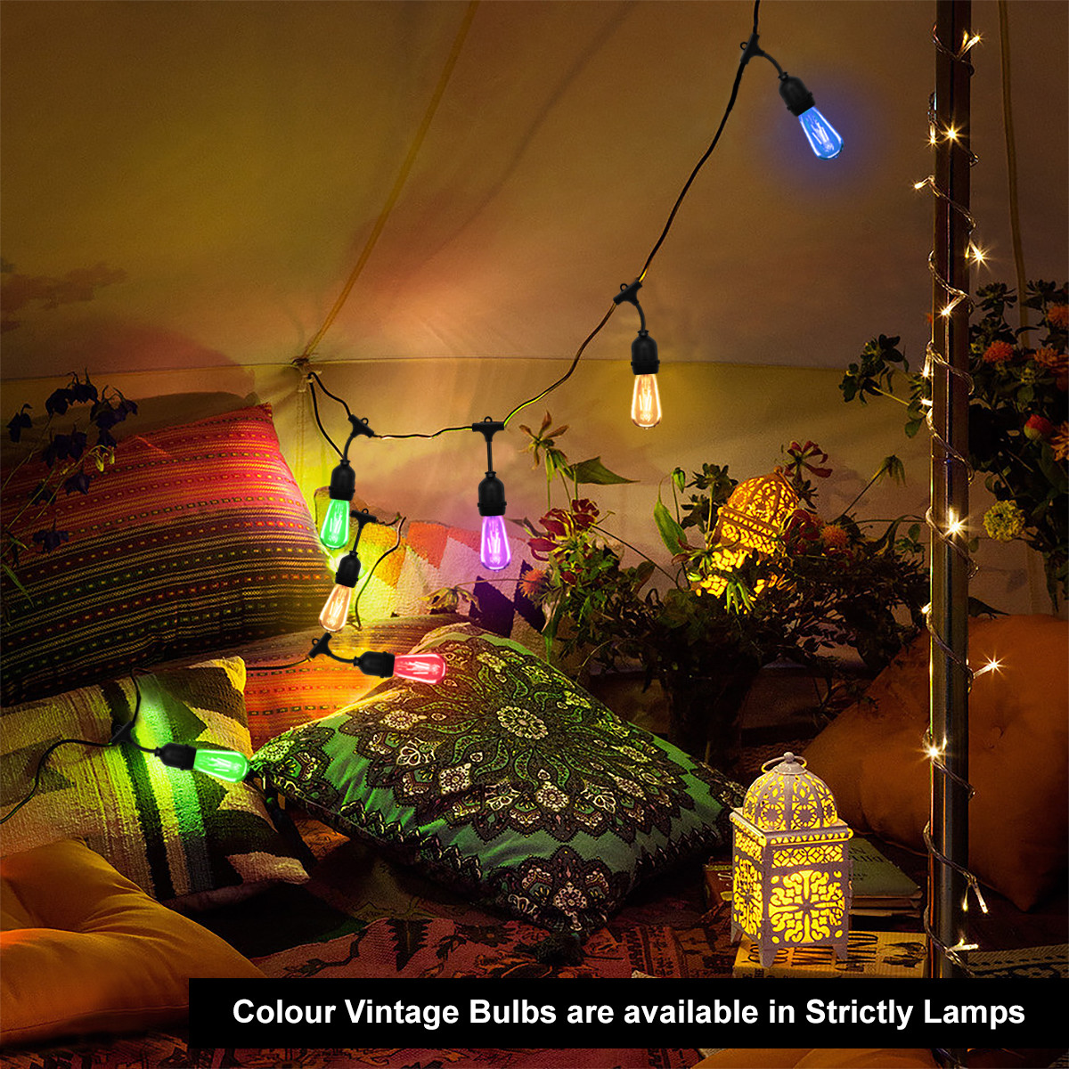 15M Outdoor IP64 Garden Trees Party Celebration LED FAIRY STRING ...