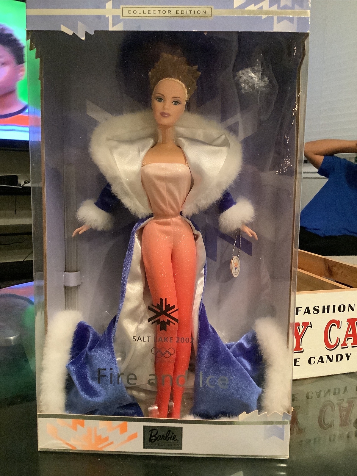 Collector Edition Fire And Ice Salt Lake 2002 Olympic Barbie Doll | eBay