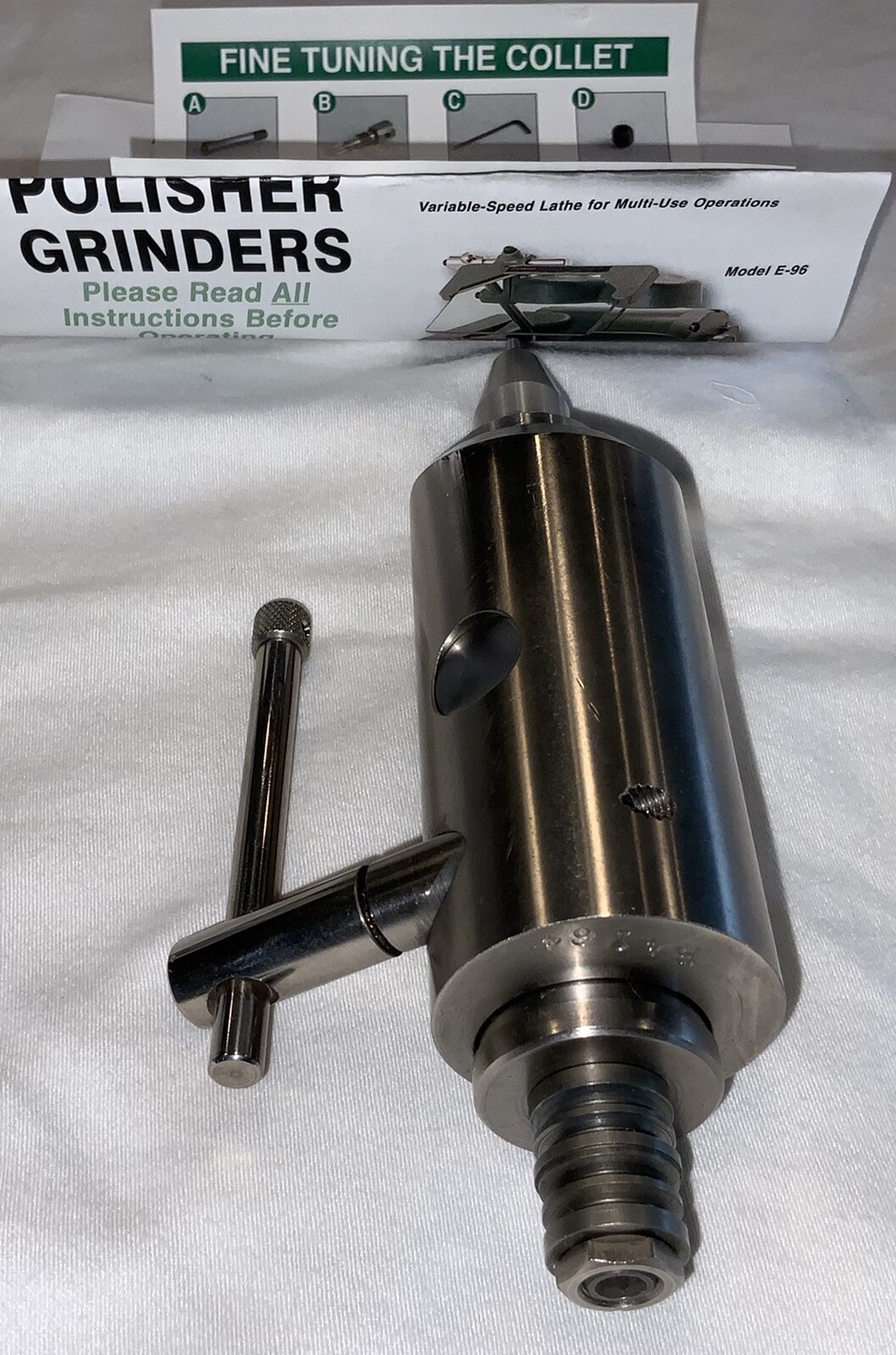 Size order Demco Lathe Automatic Spindle Chuck Model Ds1 for E96 ...