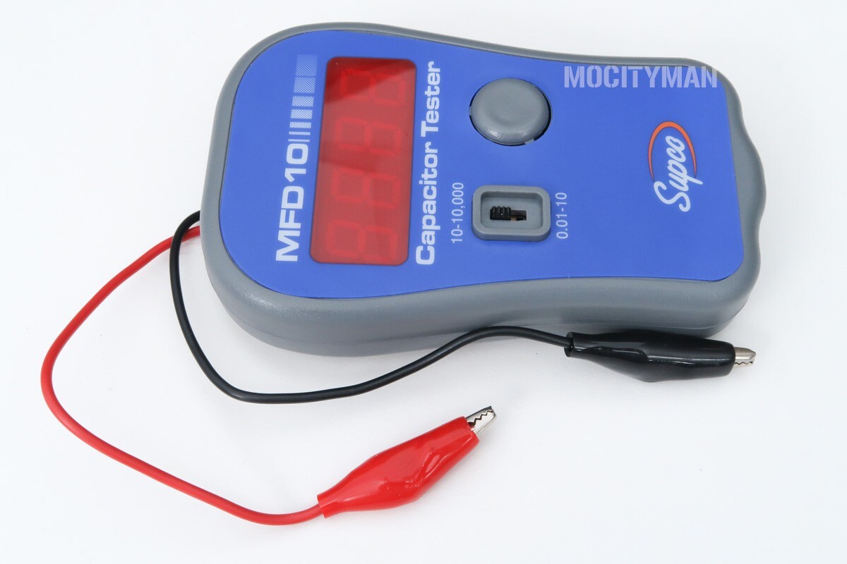 Supco MFD10 Digital Capacitor Meter Capacitance Tester Genuine USA Made ...