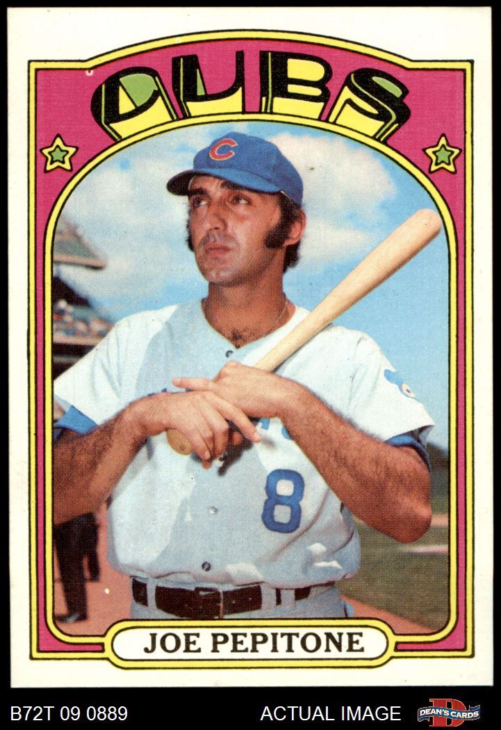 1972 Topps #303 Joe Pepitone Cubs 8.5 - NM/MT+ B72T 09 0889 | eBay