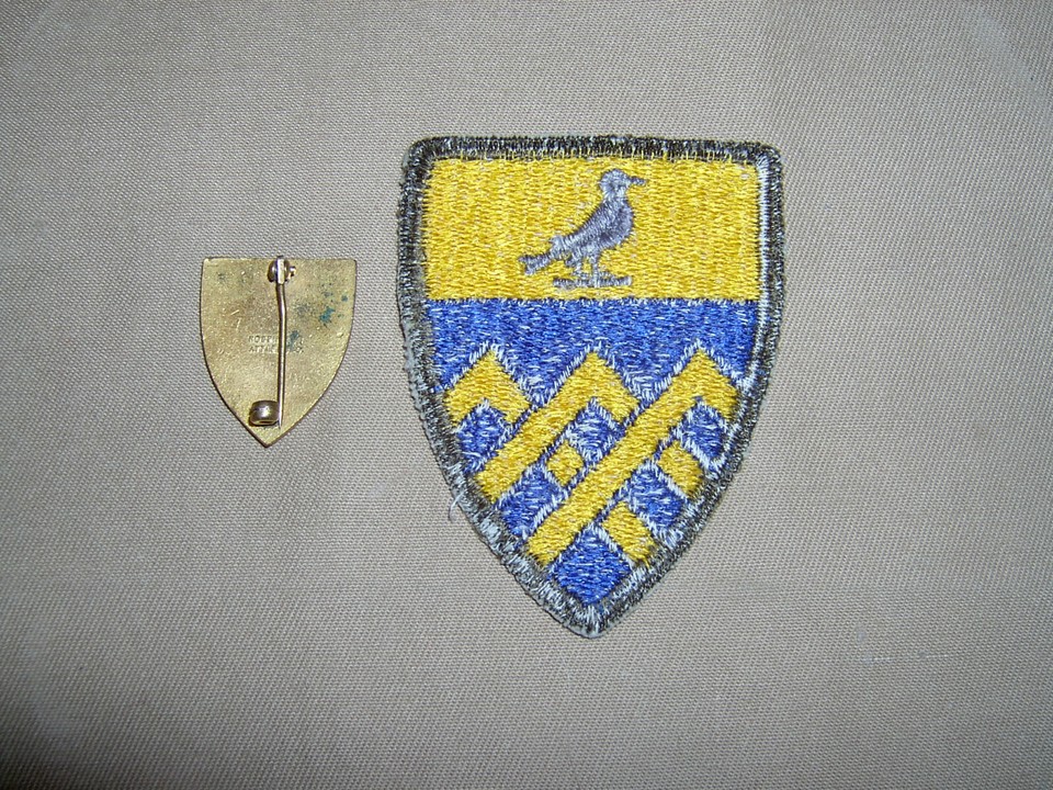 EHTF 101st Armored Cav Regt with OD border minus motto with very rare ...