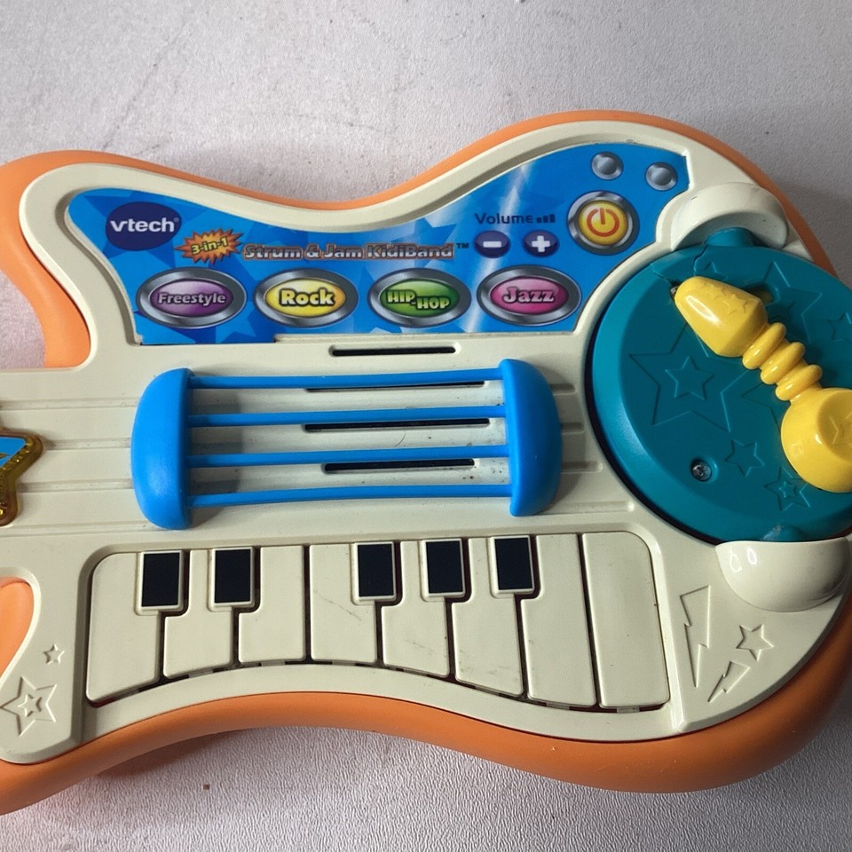 Vtech Strum & Jam Kidi Musical Guitar Band Learning Musical Toy Tested ...